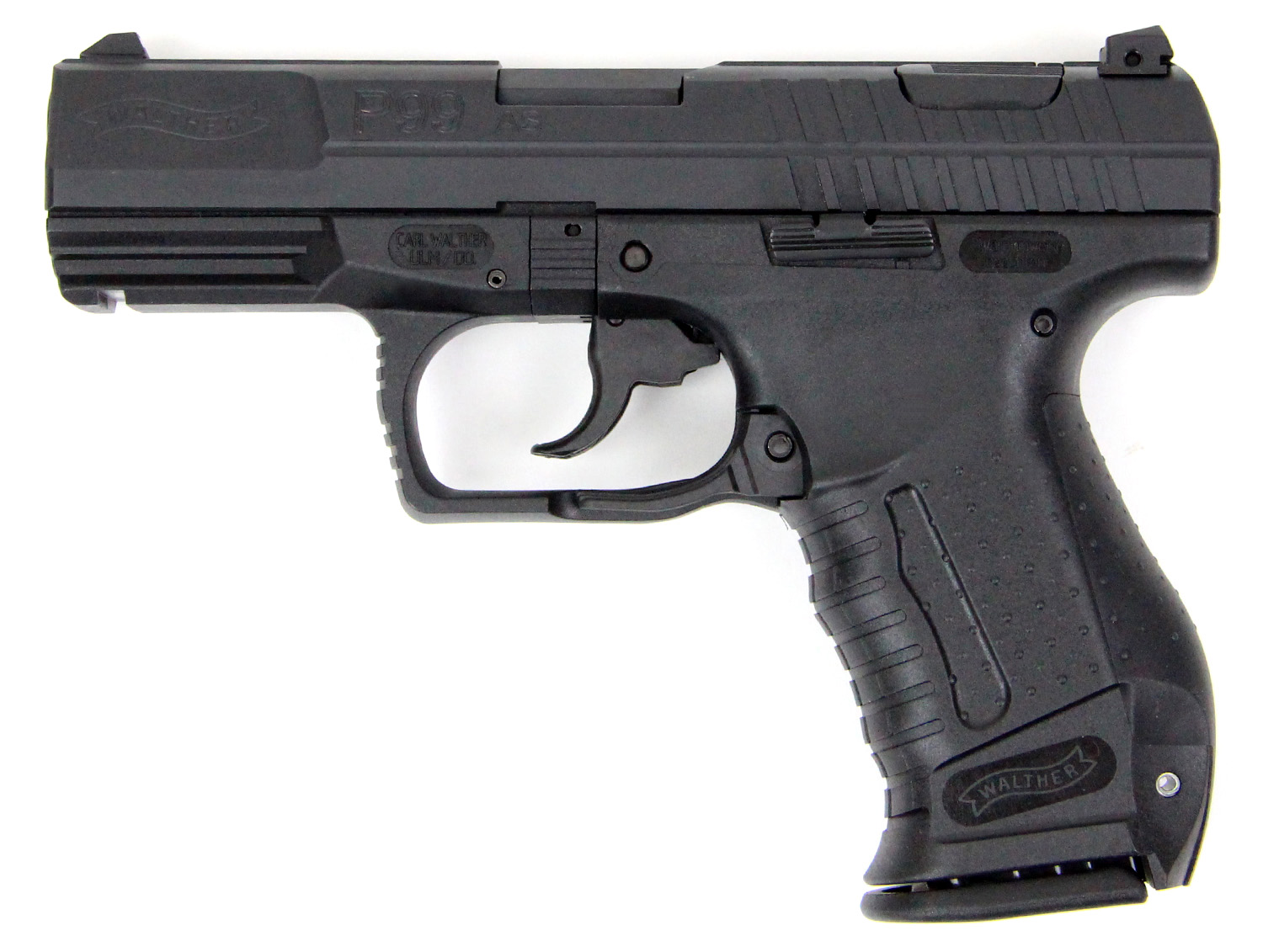 Walther Arms 2796325 P99 AS 9mm Luger 4" 15+1 Black Polymer Grip - Semi ...